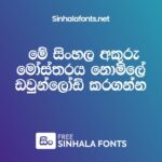 FM Sinhala Font Collection Free Download | FM Font Pack – Free Sinhala ...